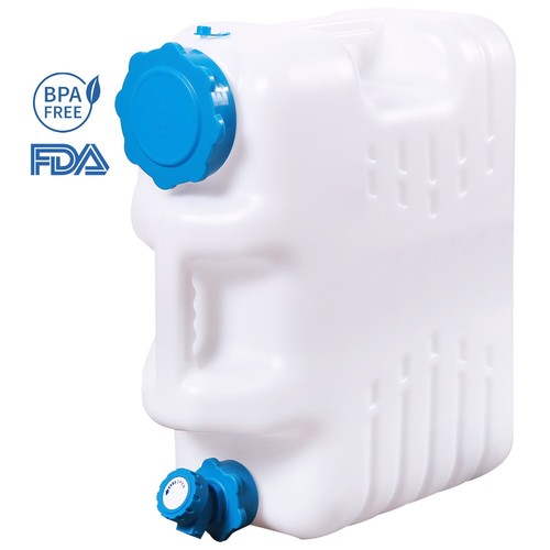 5 Gallon Water Container with Spigot, Portable Water Storage Tank for ...