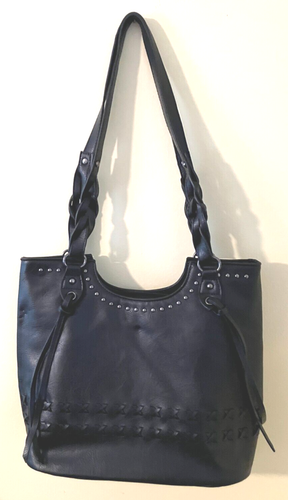 purse sam & hadley black handbag shoulder bag | eBay