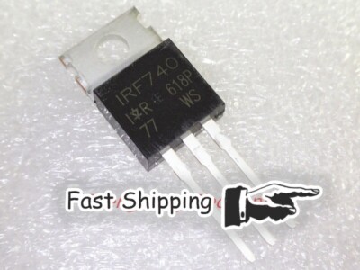 10pcs IRF740PBF IRF740 MOSFET N-CH 400V 10A TO-220 Good quality | eBay