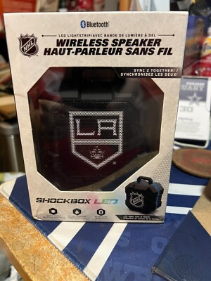 LOS ANGELES KINGS------------Shockbox ----------LED Wireless Bluetooth ...