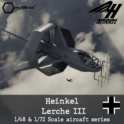 Heinkel Lerche III 1:48 oder 1:72 Bausatz - model kit 3d printed | eBay