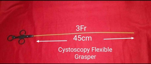 4A NEW CYSTOSCOPY FLEXIBLE GRASPER 3FR 45CM (SET OF 5) | eBay