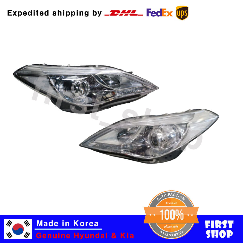 921013V000 921023V000 Front Head Light Lamp LH RH 2P set for Hyundai ...