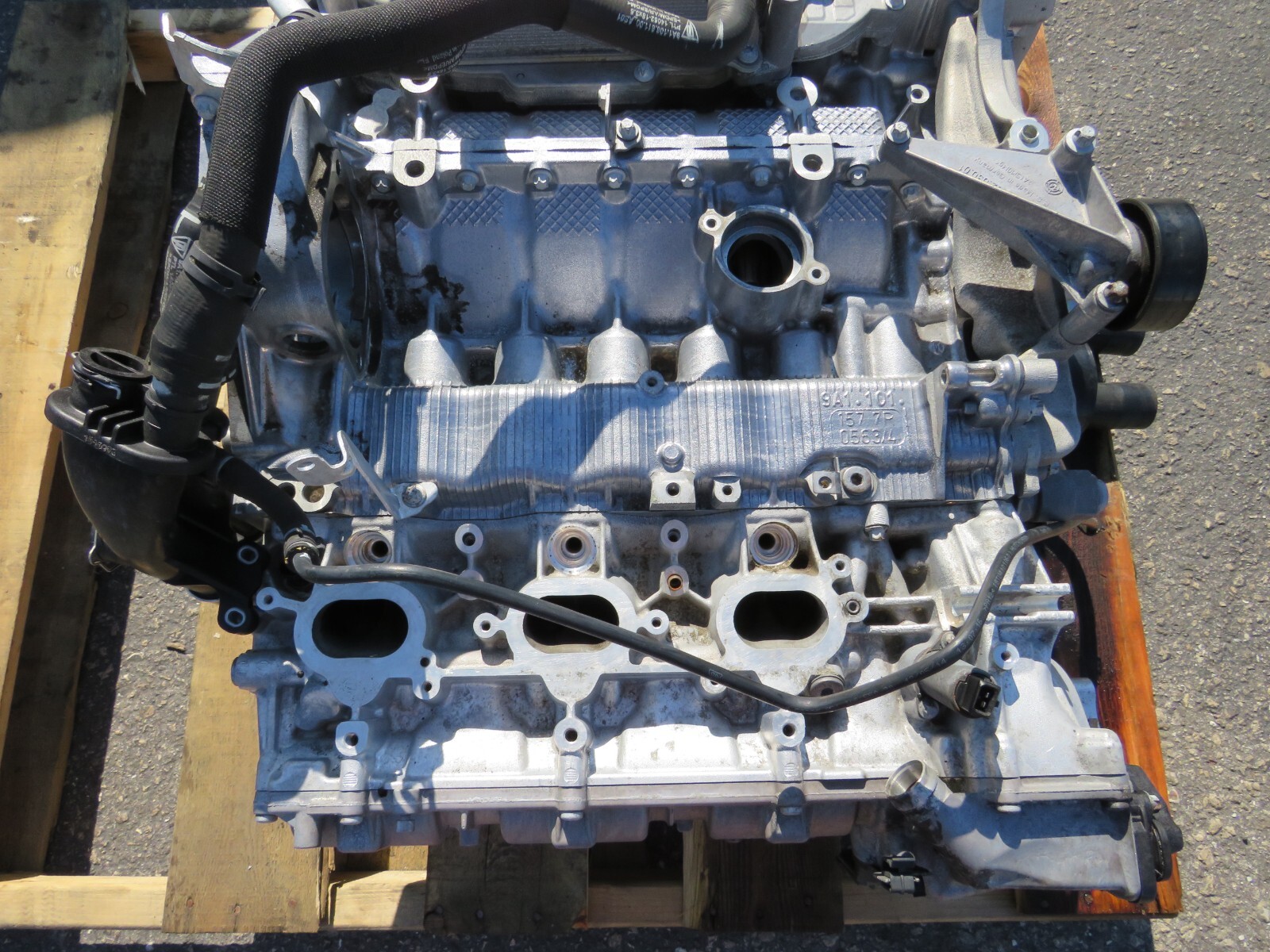 13-16 PORSCHE BOXSTER CAYMAN 2.7L H6 ENGINE MA 122 VIN A 5th DIGIT LONG ...