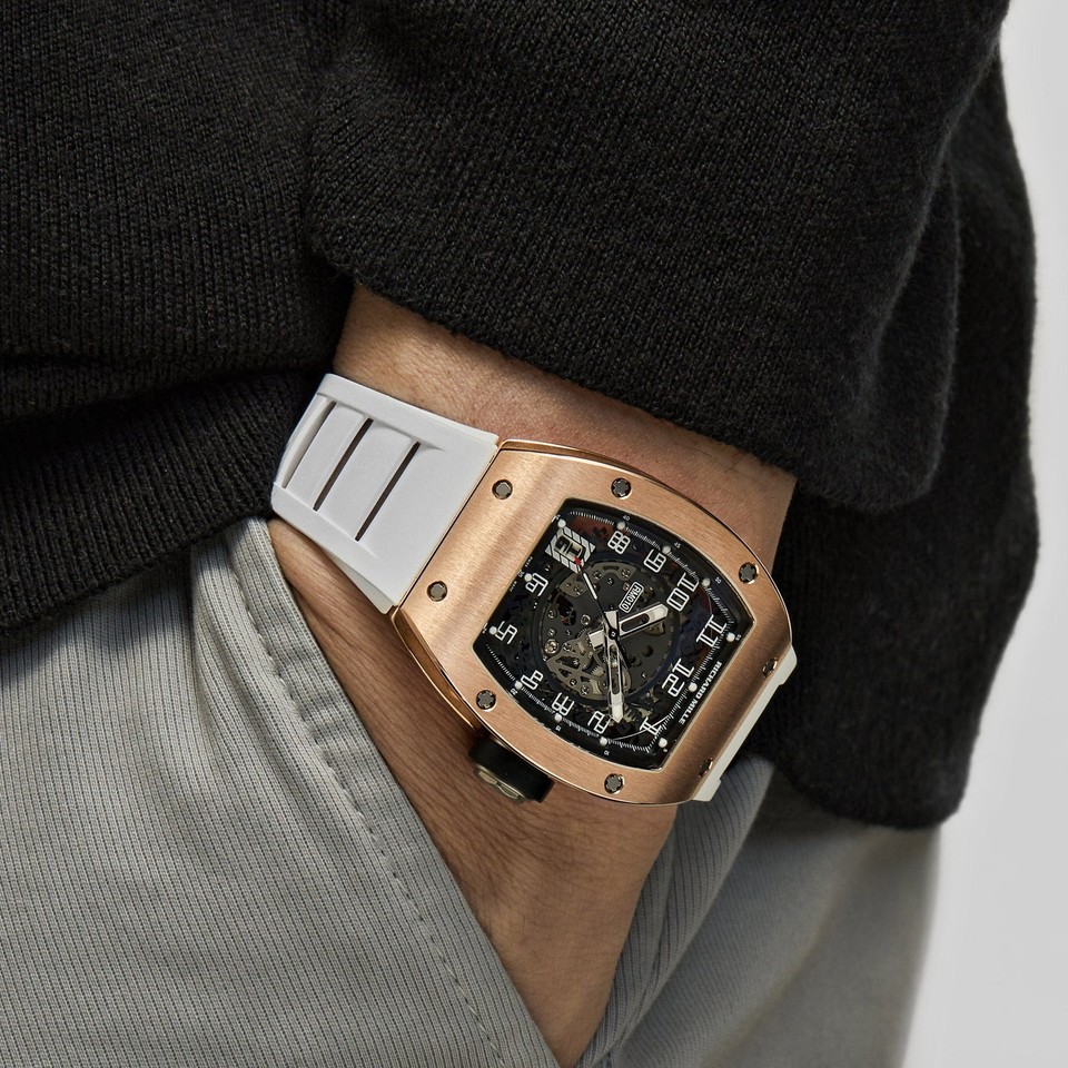 Richard Mille RM 010 Automatic Rose Gold | eBay