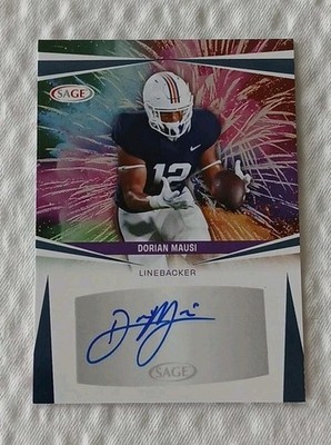 DORIAN MAUSI AUTOGRAPH ROOKIE 2025 SAGE AUTOGRAPHS #A-DM2 MINNESOTA ...