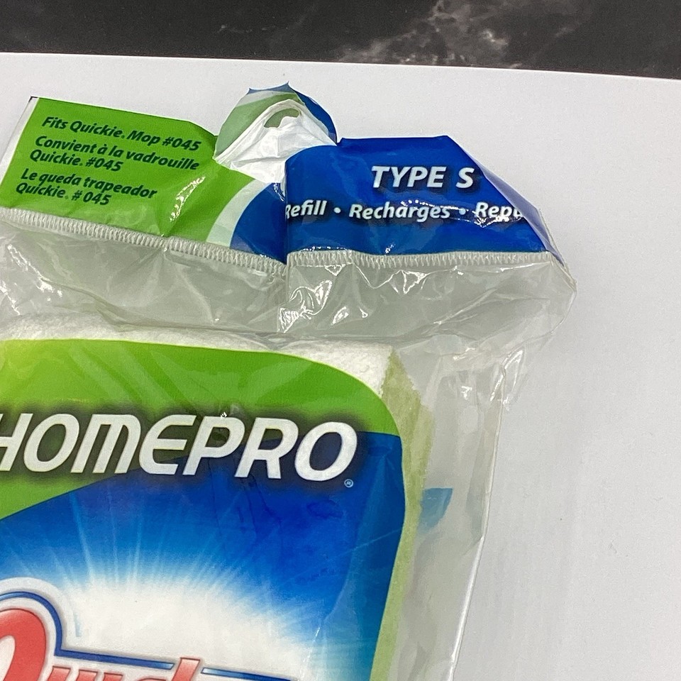 Quickie Clean Squeeze Microfiber Sponge Mop Refill Type S (1 Refill) | eBay