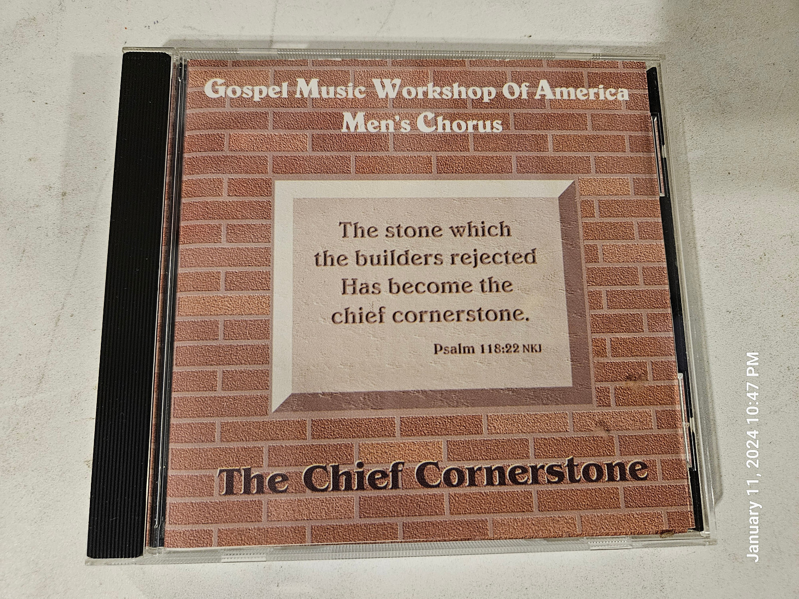 gospel music worship of america men's choir the cheif cornerstone cd | eBay