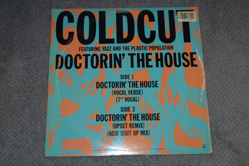 Coldcut~Doctorin' The House 12" Single~1998 Electronic Hip-House~FAST ...
