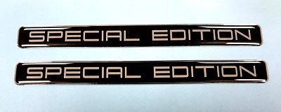2 x SPECIAL EDITION Stickers/Decals - Large 150mm - HIGH GLOSS DOMED ...