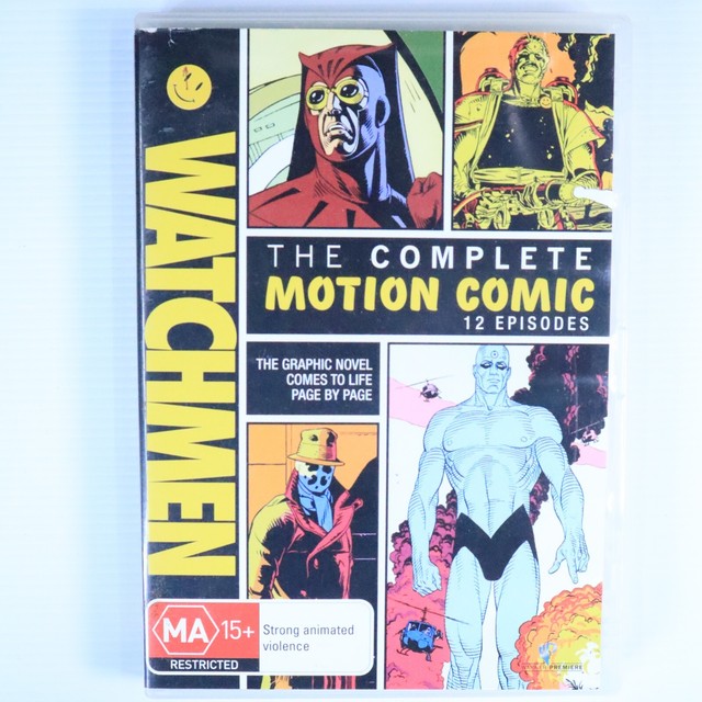 Watchmen - The Complete Motion Comic (DVD, 2008) for sale online | eBay