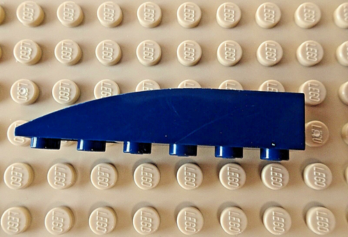 LEGO: 42023 Slope, Curved 6 x 1 Inverted, Dark Blue, 1pcs | eBay