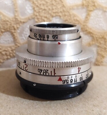 Lens USSR Industar 5.6/30 mm M35 for camera ELKA Soviet Wide-angle Lens ...