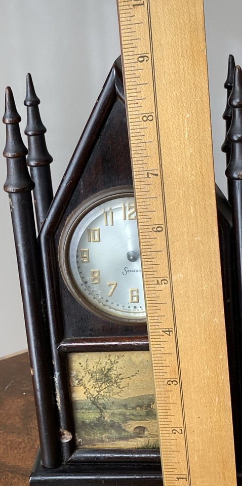 Sessions Steeple Clock For Repair/Parts | eBay