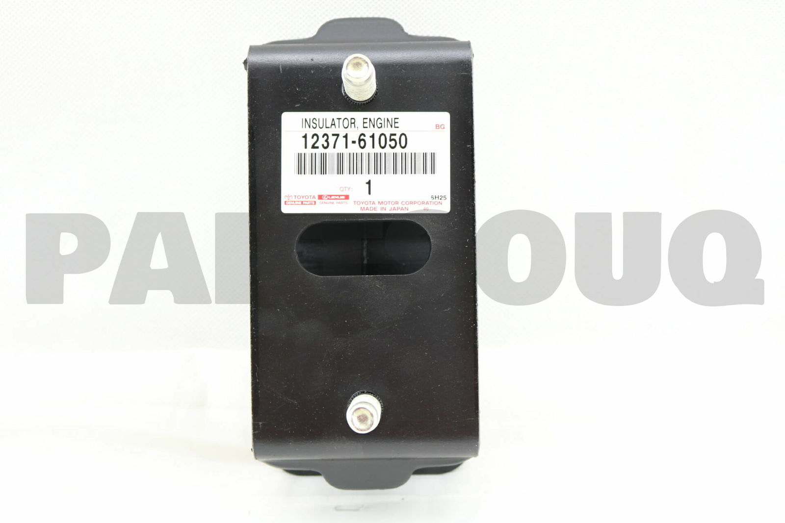 1237161050 Genuine Toyota INSULATOR, ENGINE MOUNTING, REAR NO.1 12371 ...