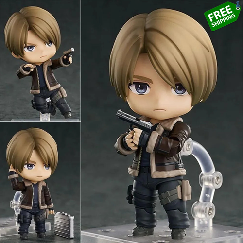 Nendoroid 2337 Leon S. Kennedy Resident Evil 4 PVC Action Figure Toy No ...