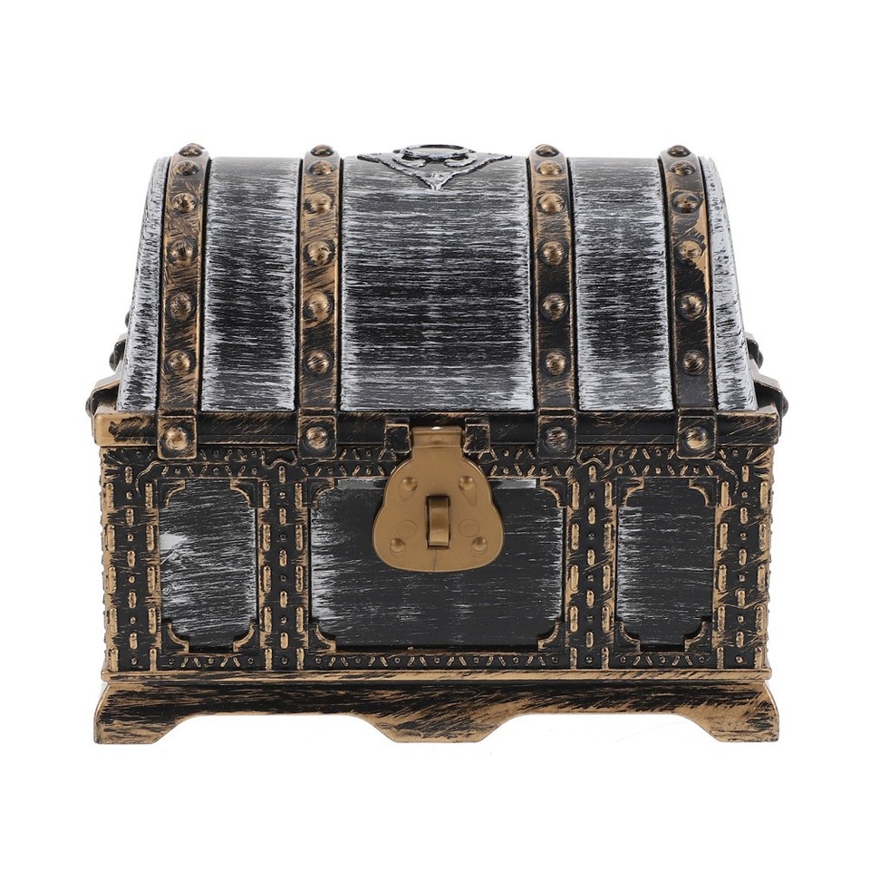 Small Treasure Box Multi-function Pirate Chest Decorative Pirate ...