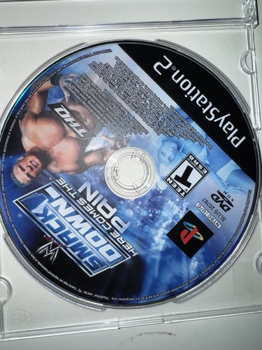 WWE SmackDown Here Comes the Pain (Sony PlayStation 2, 2003) Disc Only ...