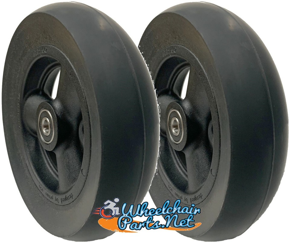 Set of 2 Front Caster Wheels For Quickie, Ki-Mobility and Other ...