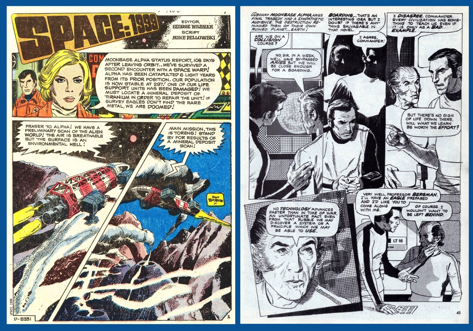 Space 1999 Comic Collection On PC DVD Rom (CBR Format) | eBay