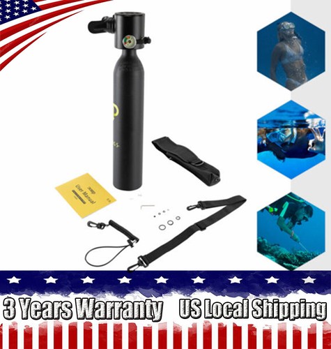 0.5L Mini Scuba Tank Underwater Diving Portable Breath Lungs Scuba ...