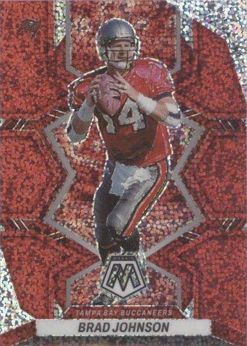2022 Panini Mosaic - Brad Johnson #188 Red Sparkle Prizm for sale ...