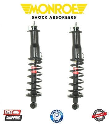 2 Rear Suspension Strut and Coil Spring-Quick-Strut For 01-05 Lexus ...