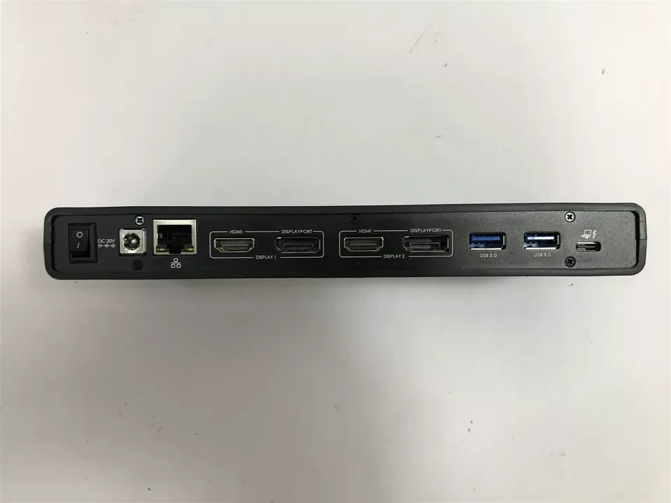 Codi A01200 USB-C Dual 4K Universal DisplayLink Docking Station w AC Adapter | eBay