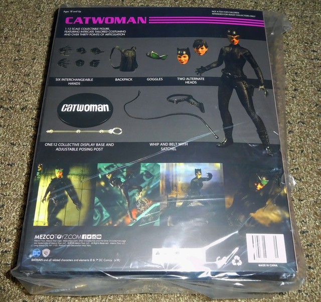 Wc76820 Mezco One 12 Collective DC Catwoman Action Figure for sale ...