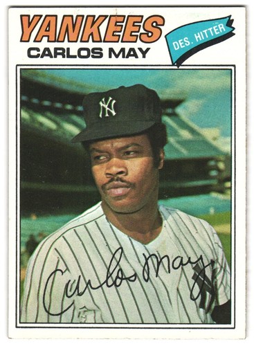 Carlos May 1977 Topps MLB Trading Card #568 | eBay