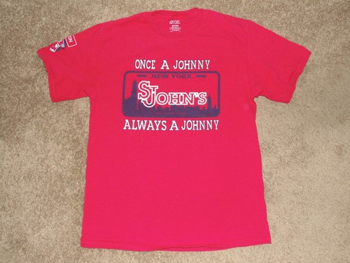 St John's University Red Storm SJU NCAA T Shirt Medium | eBay