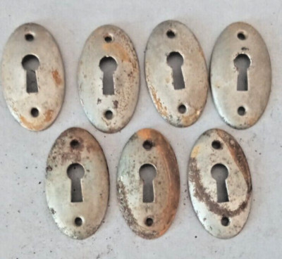 Escutcheons & Key Hole Covers - 7 Vintage