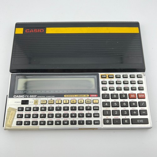 Casio FX-880P Personal Computer Scientific Calculator Japan FOR PARTS ...