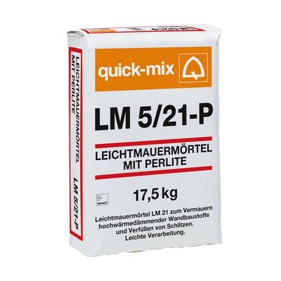 AKTION - quick-mix LM21-T Leichtmauermörtel 17,5kg MHD: 06/24 | eBay.de