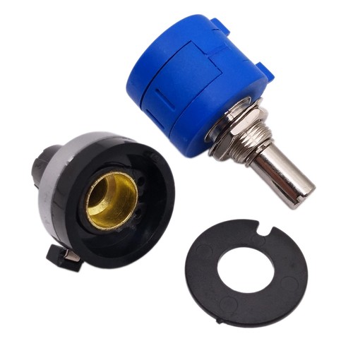 2 Sets 100 Ohm 3590S Potentiometer 10 Turn Counting Dial Rotary Knob | eBay