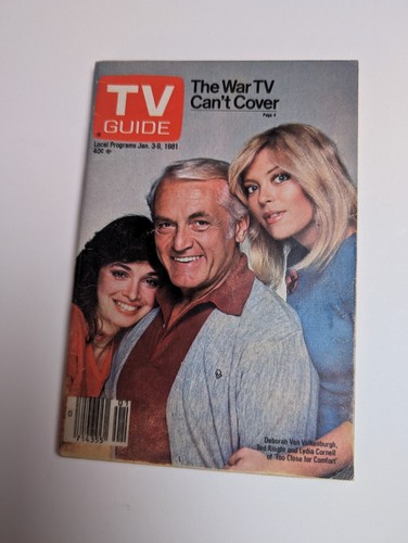 1982 01/03-09 TV GUIDE DEBORAH VAN VALKENBURGH, TED KNIGHT, LYDIA ...