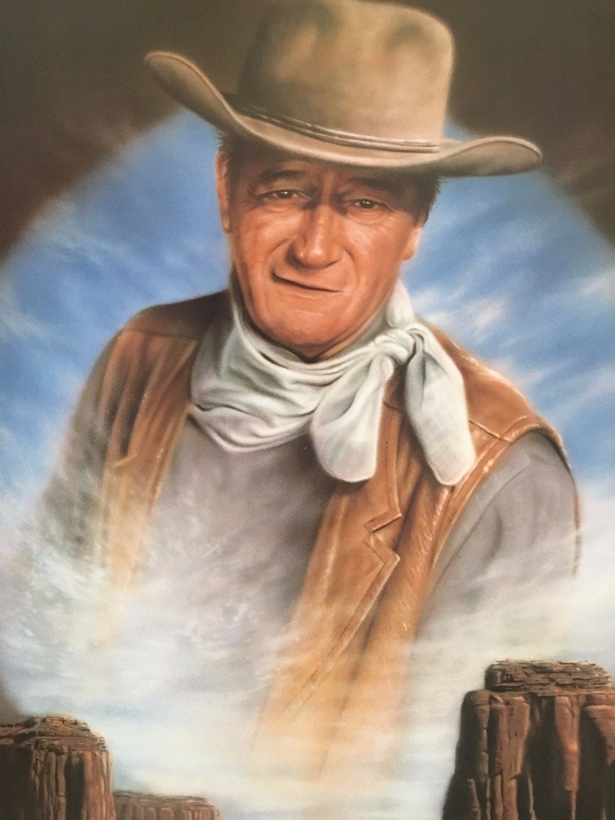 STUART COFFIELD, 'THE DUKE',JOHN WAYNE, AUTHENTIC 1999 ART PRINT | eBay