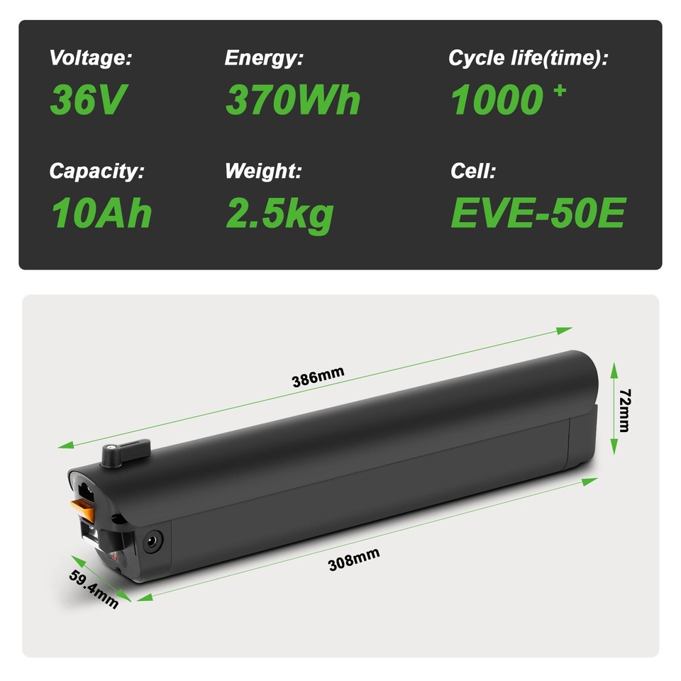 Aventon Soltera.2 and Soltera.2 Step-Through Ebike Battery 36V 10Ah ...