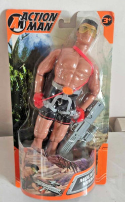 RARE 2001 ACTION MAN MOUNTAIN MISSION FIGURE EUROPEAN HASBRO NEW SEALED ...