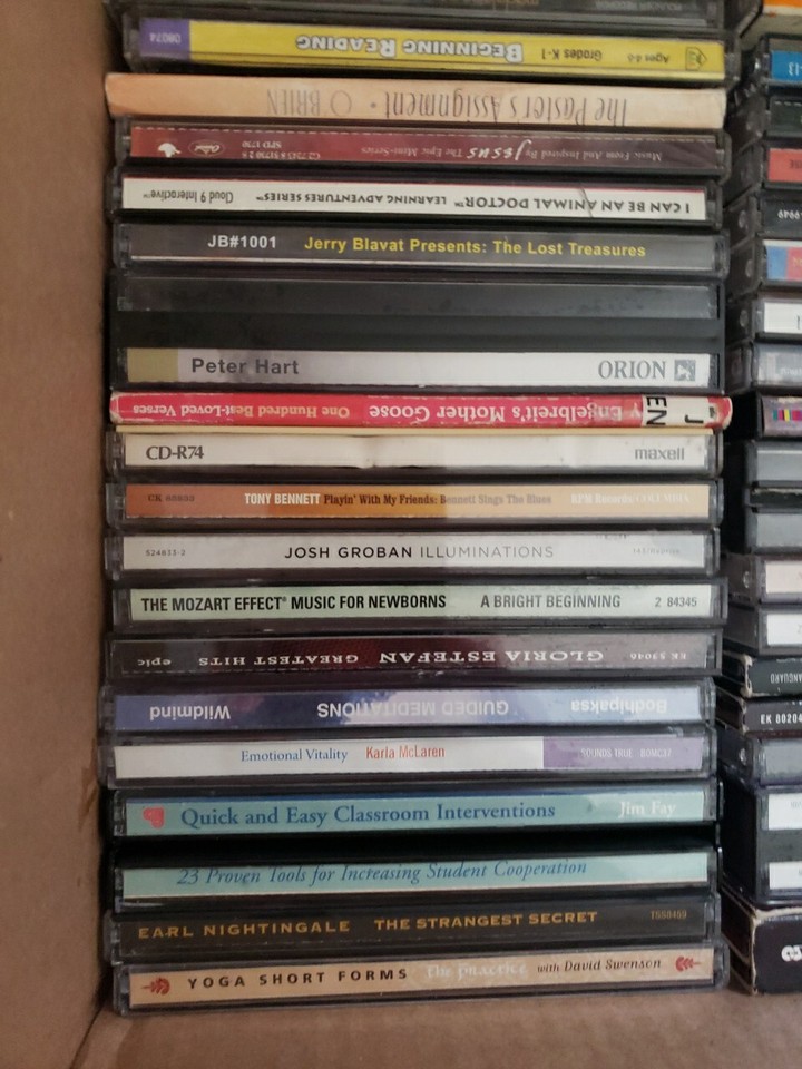 Variety Of 80+ Music Cds From Estate Sale Boxed Up T3#145 | eBay