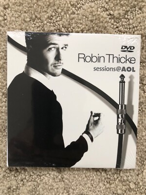 BRAND NEW ROBIN THICKE LIVE Session@AOL PROMO DJ DVD VIDEO 2006 SEALED ...