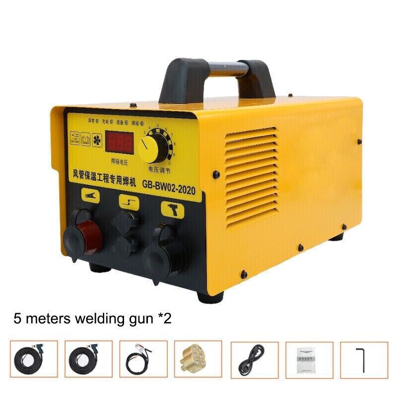 220V Air Duct Insulation Nail Welding Machine Energy Storage Stud ...