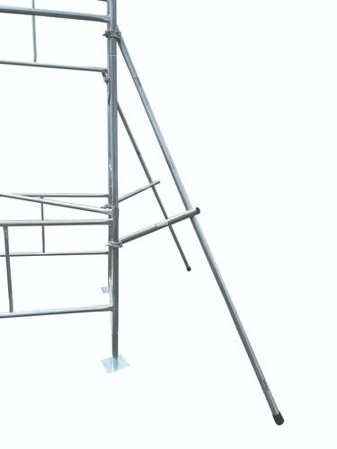 Scaffold Tower Stabilisers Pair Outriggers for Classic Galvanised Steel ...