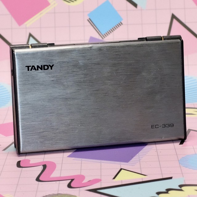 Vintage Radio Shack Tandy Electronic Rolodex 64K Data Directory Model ...