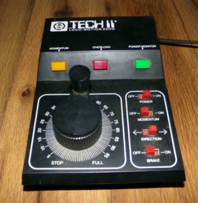 **UNTESTED* Vintage MRC Tech II Loco-Motion 2500 Model Train Control ...