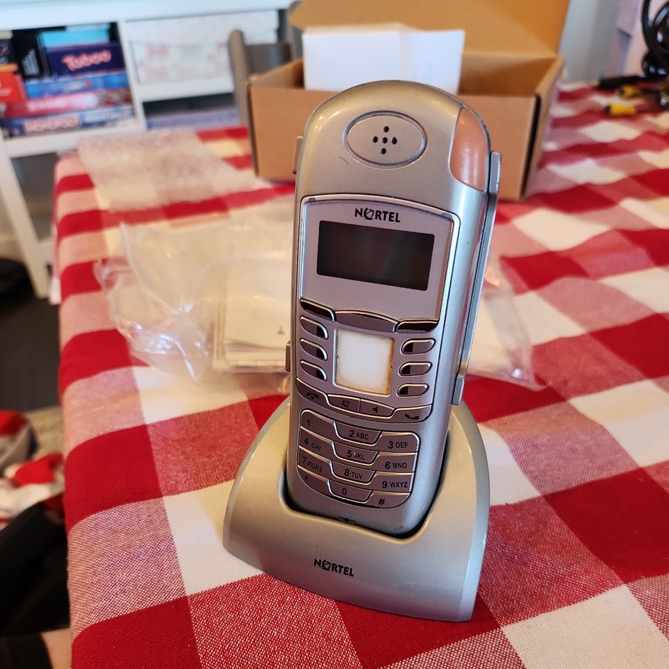 Nortel Avaya T7406E (NT8B45AA) Cordless Phone Handset & Charger | eBay