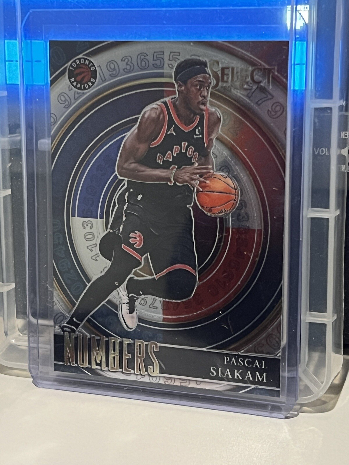 Pascal Siakam Panini Select NUMBERS Insert Card #32 Toronto Raptors | eBay