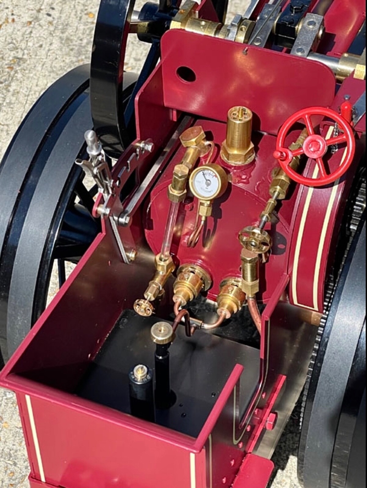 Accucraft /Maxitrak Allchin 1.5" Scale, KT105, Butane fired, Live-Steam ...