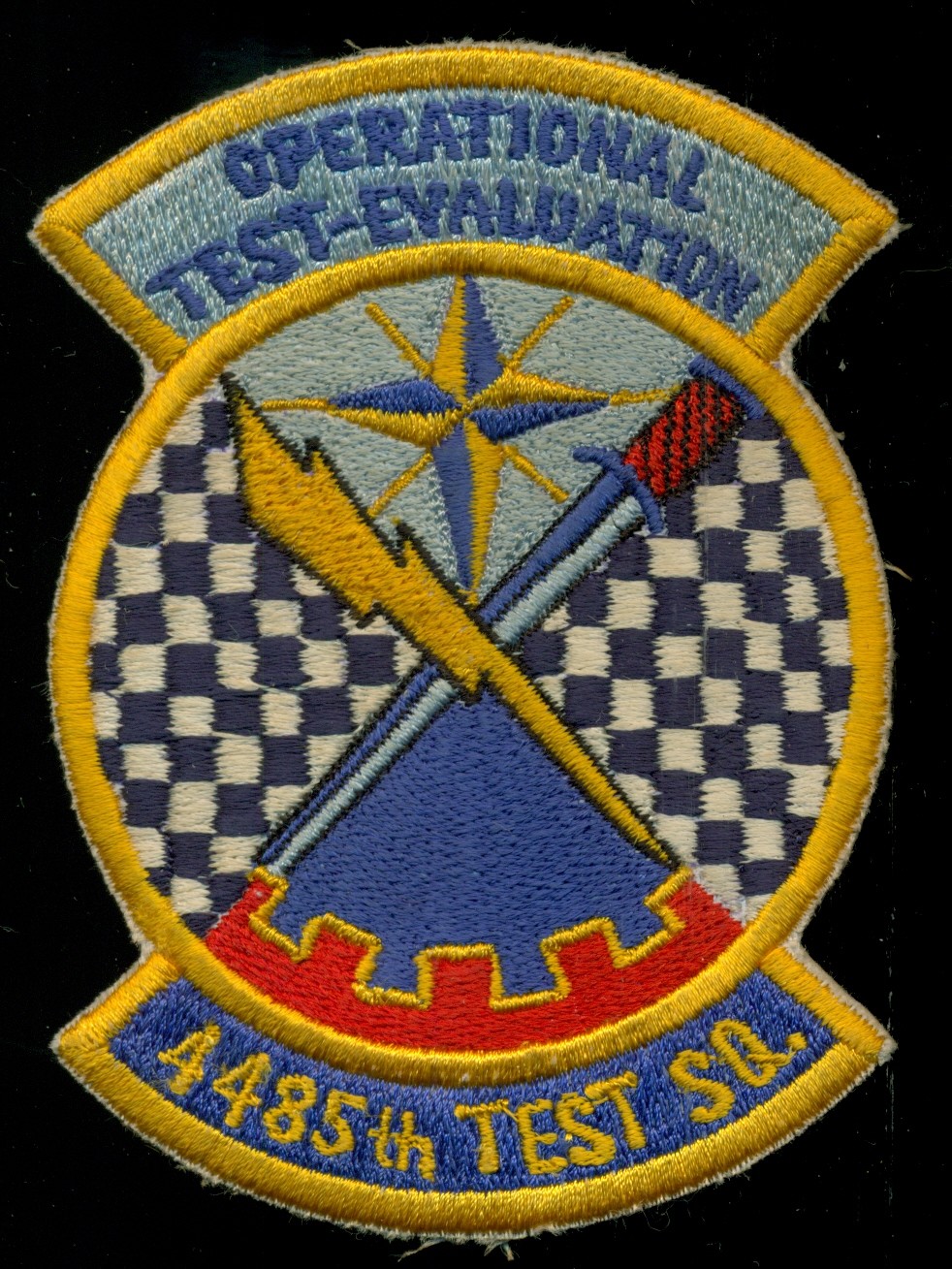 USAF 4485th Test Squadron Edwards AFB Patch N-12 | eBay