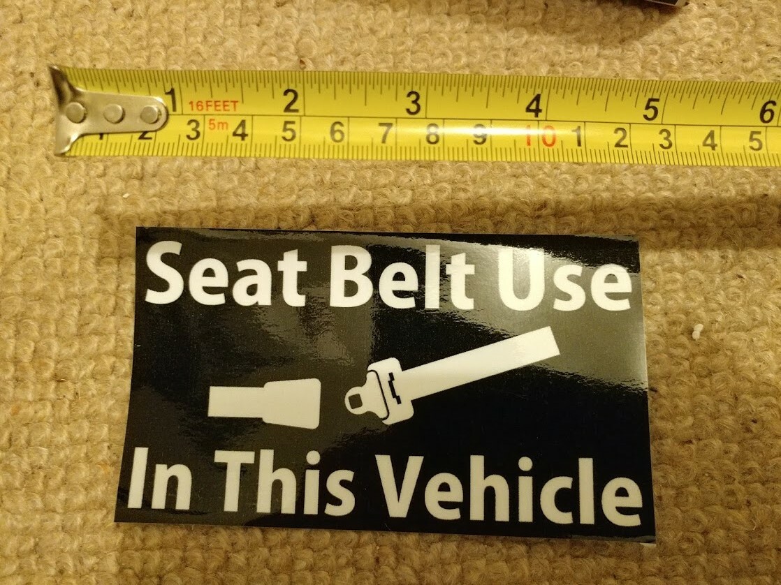 LAPD Los Angeles bumper stickers Ford Crown Victoria Chevrolet Caprice ...